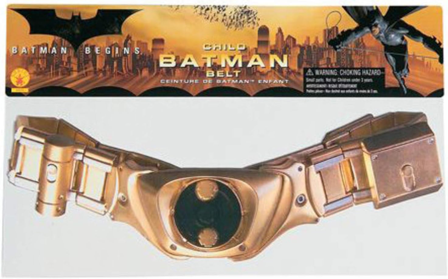 Rubies Costume Co Batman The Dark Knight Utility Belt, Child Size (Gold ...