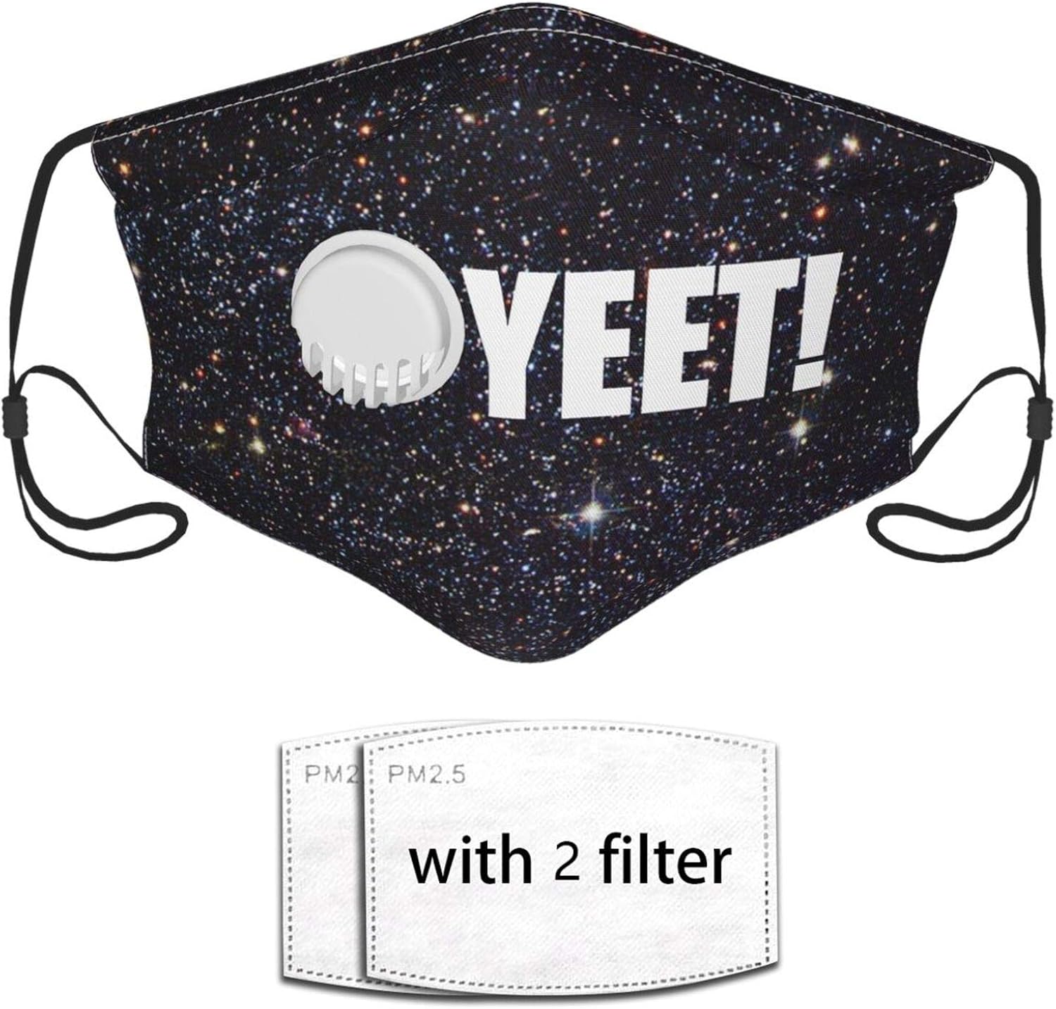 YEET Womens Mens Unisex Funny Comfortable Mask Basic Adjustable Mouth ...