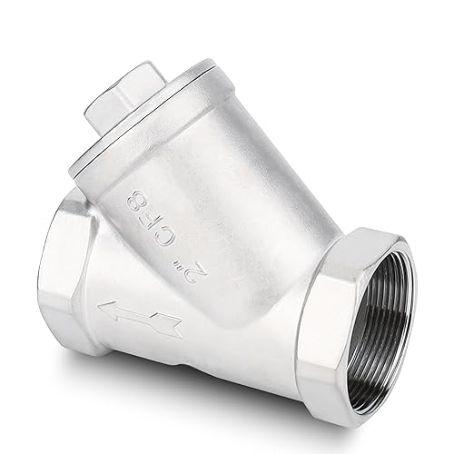 Industrial Plumbing Y Strainers NPT Female 2", Heavy Duty 304 Stainless ...