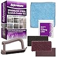 Amazon.com: Rejuvenate Stainless Steel Scratch Eraser Kit Safely ...