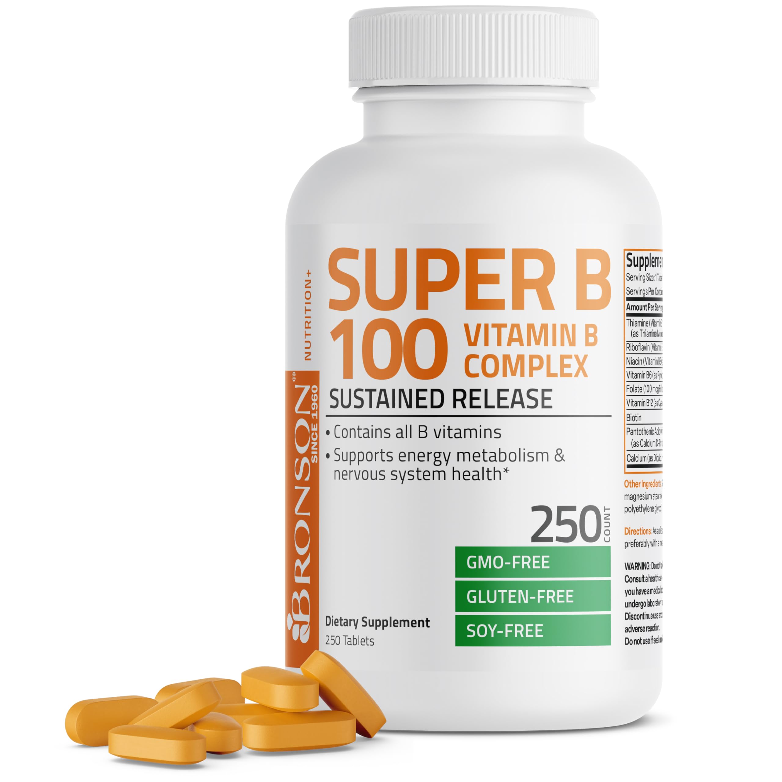 Mua Bronson Super B 100 Vitamin B Complex Sustained Release Contains ...