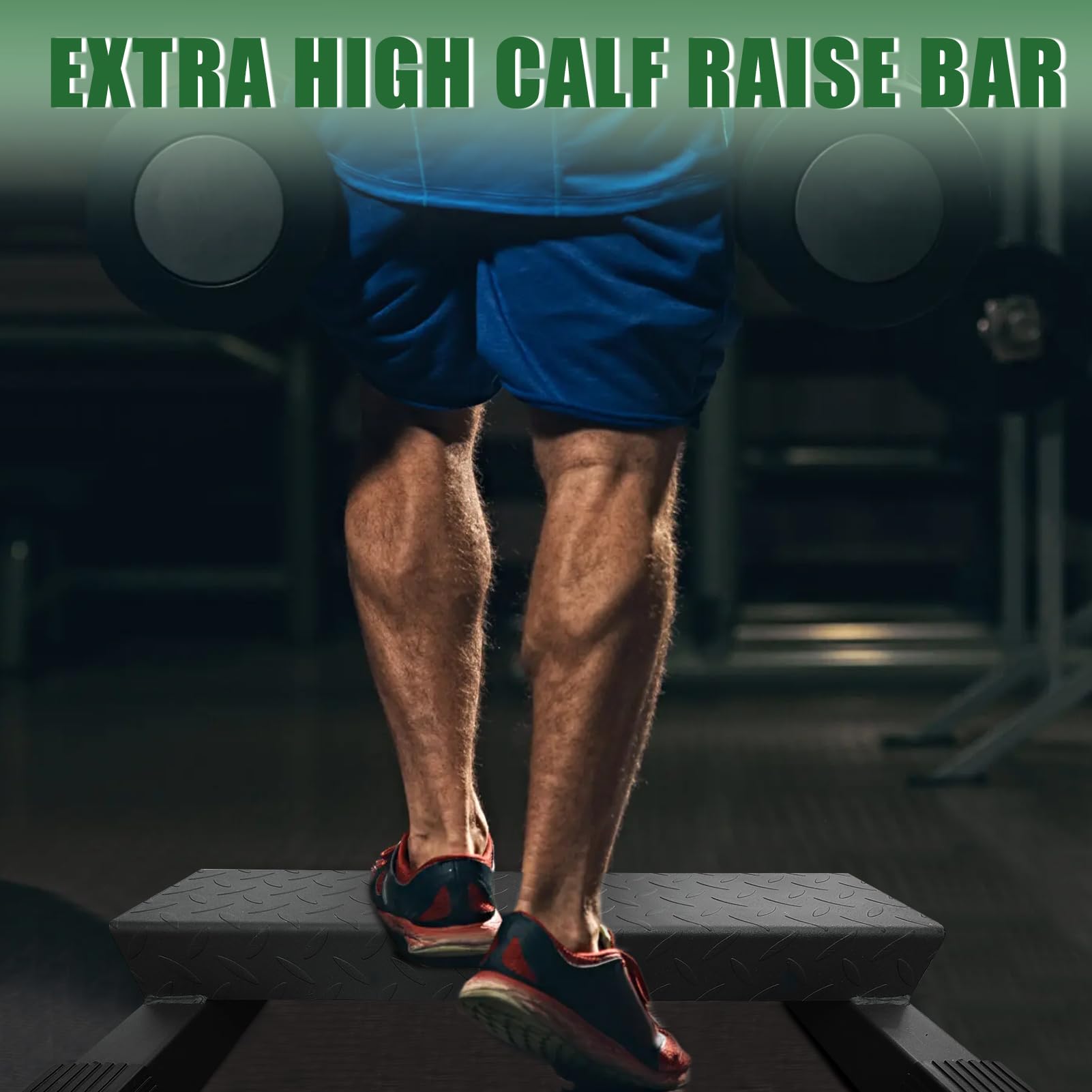 Mua Upgraded Calf Raise Bar, Wide and High Standing Calf Raise Machine ...