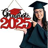 Senior Night JMKQLZ Graduation Photo Booth Props Red - 2025 Graduation ...