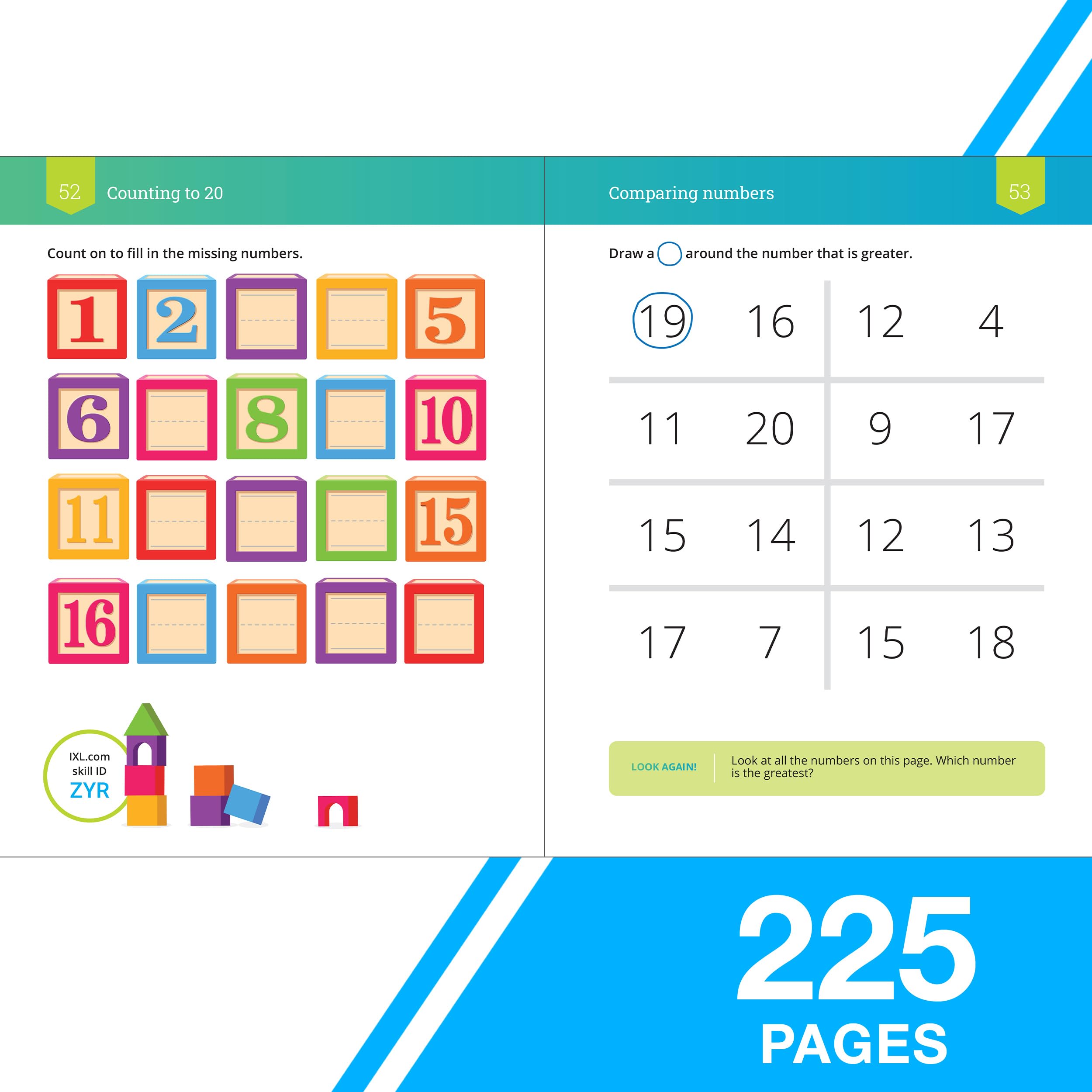 Mua IXL The Ultimate Math Kindergarten Workbooks, Activity Book for ...