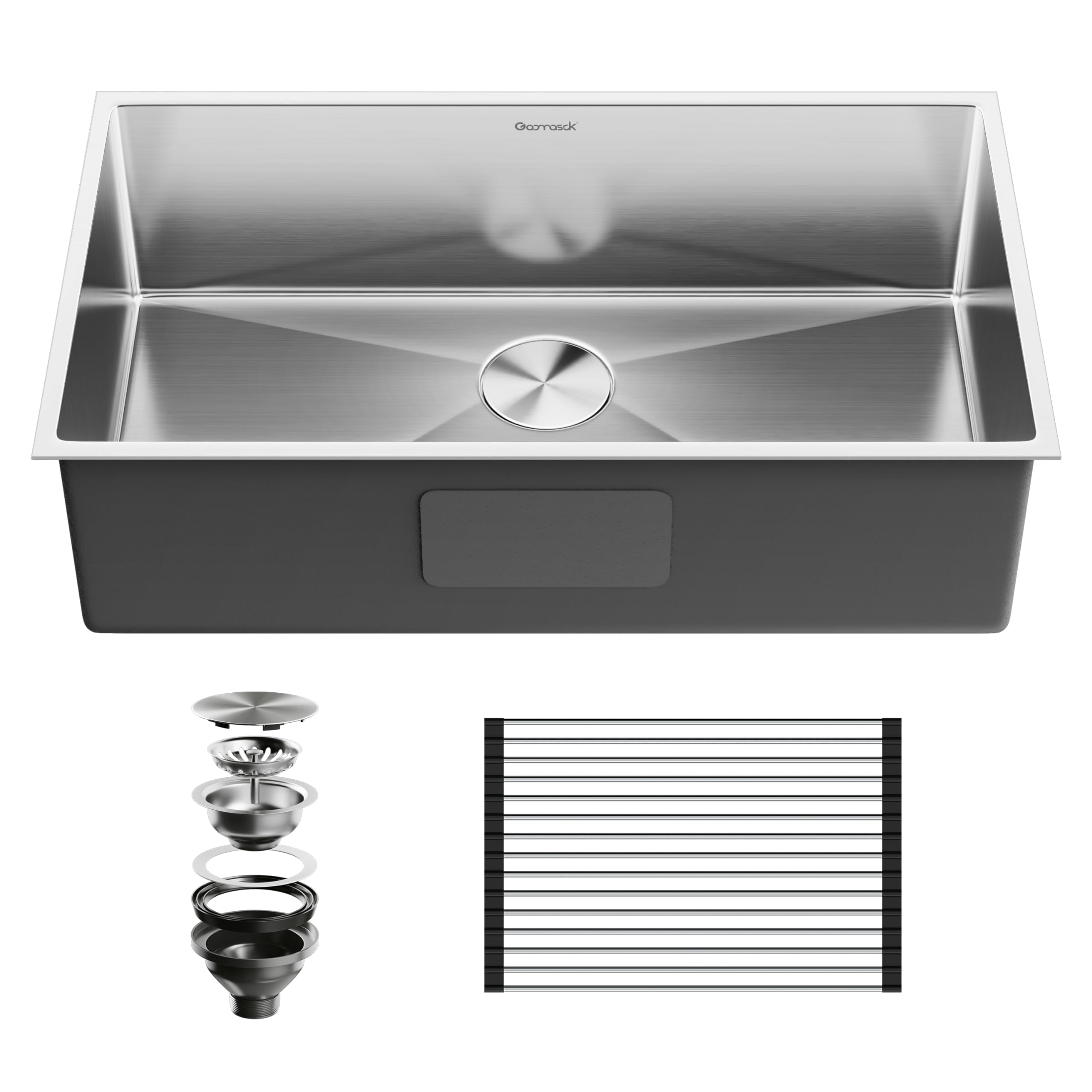 33inch Kitchen Sink,33x19 Inch Single Blow Kitchen Sink,16 Gauge ...