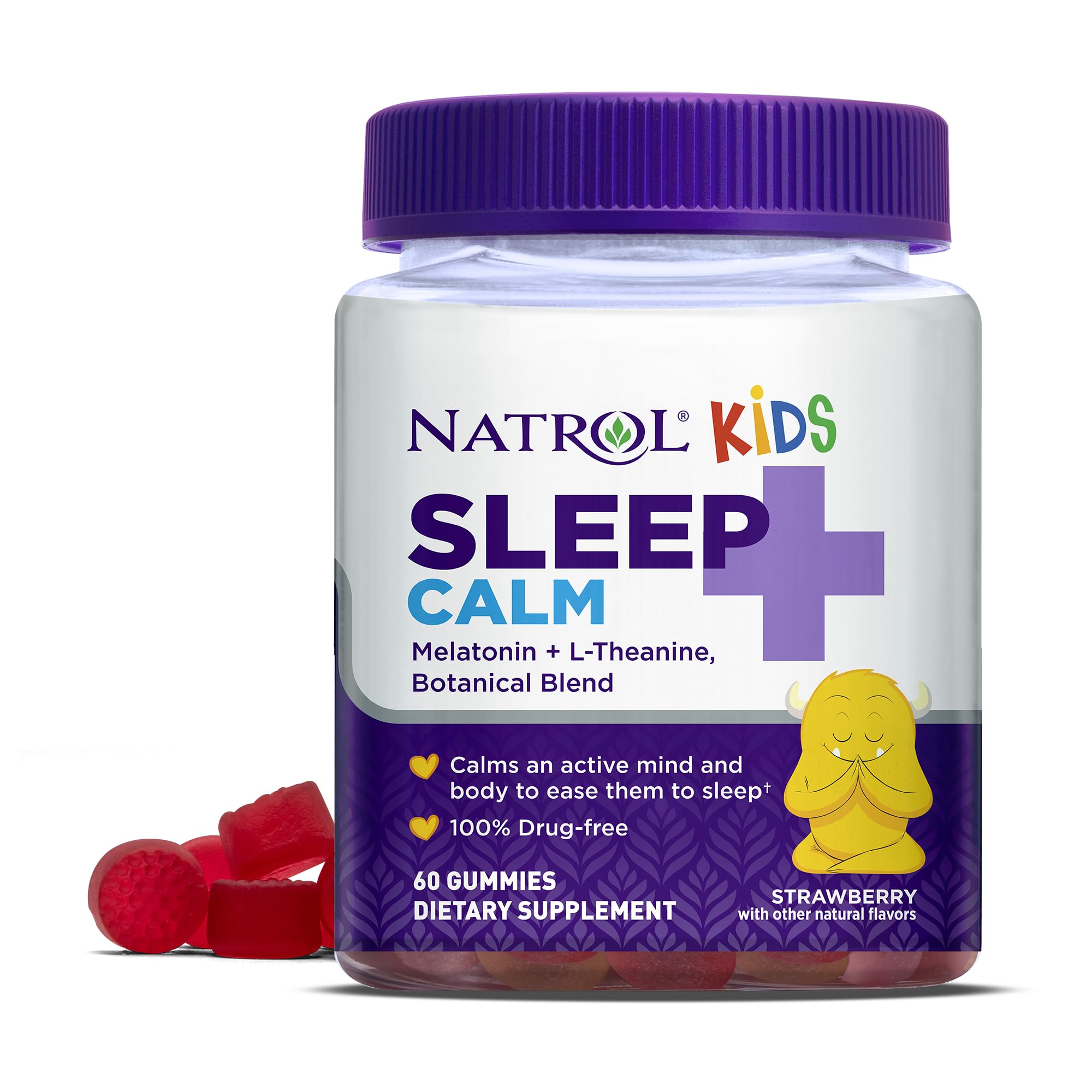 Mua Kids Sleep+ Calm, Melatonin & L-Theanine, 60 Gummies (30-60 ...