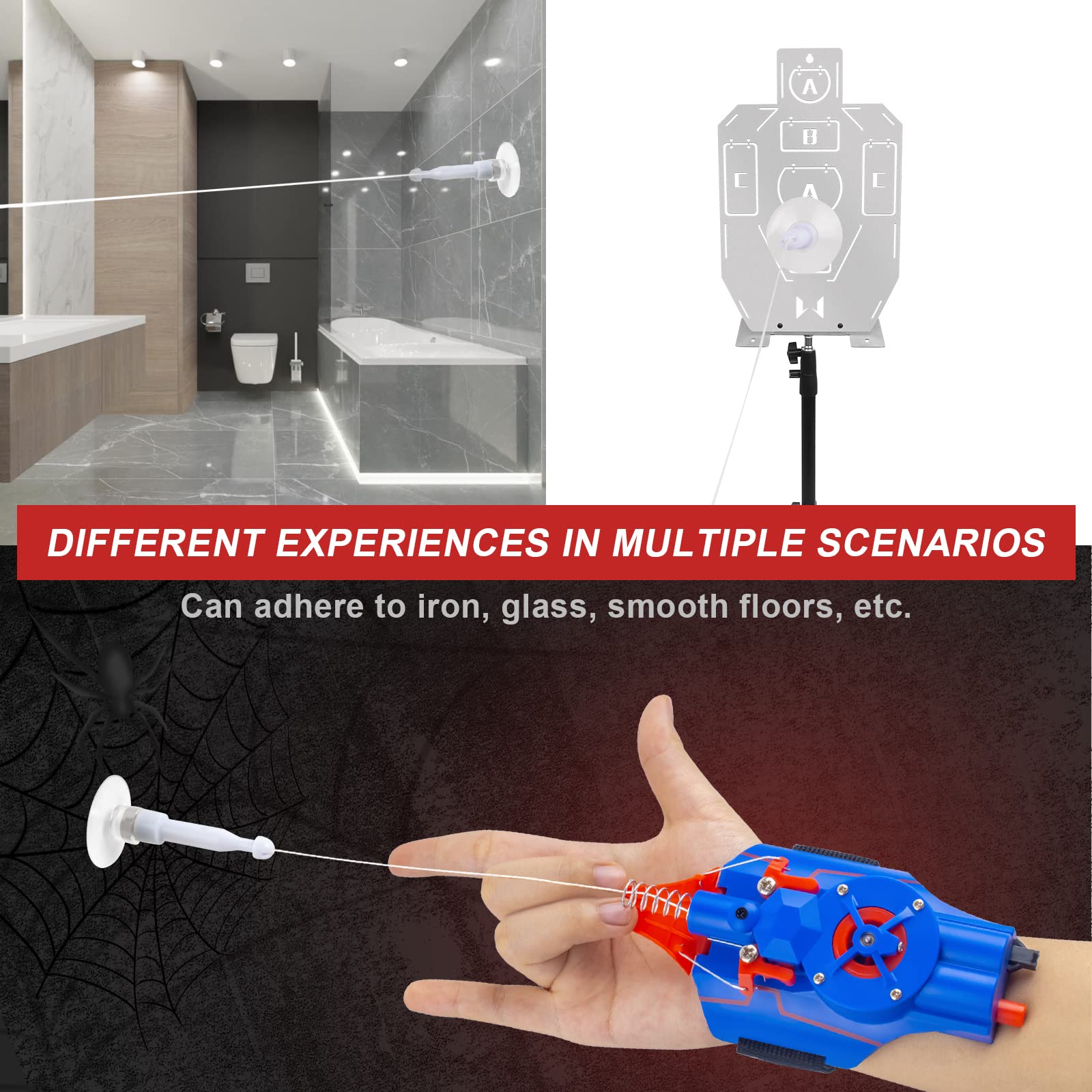 Mua Cobweb Launcher for Cosplay Shoots Real Cobwebs, Real Rope Launcher ...