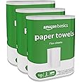 Amazon.com: Amazon Basics 2-Ply Flex-Sheets Paper Towels, 6 Basics ...
