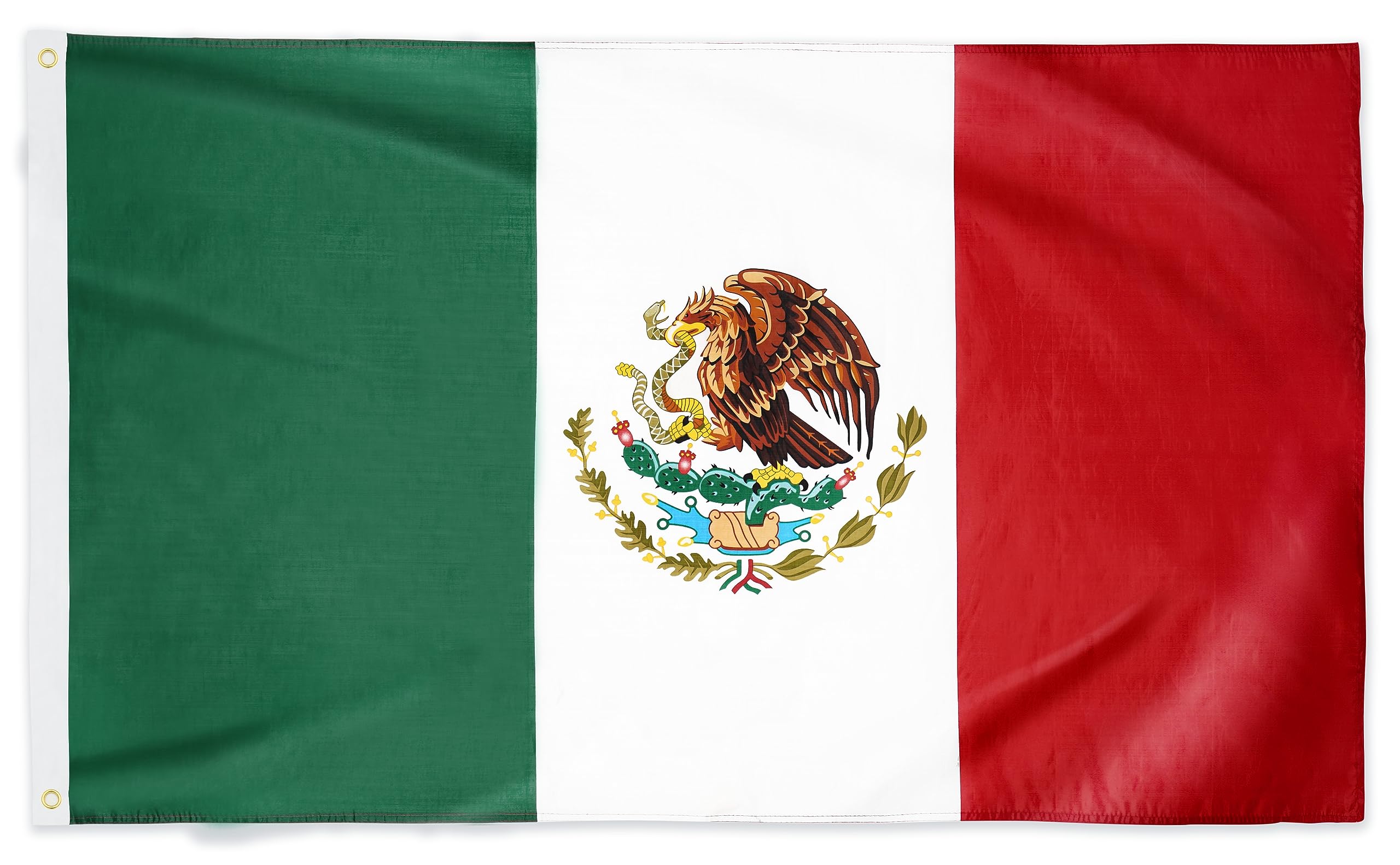 DANF Mexico Flag 3x5 Ft - 100D Thicker Polyester - Mexican MX National ...