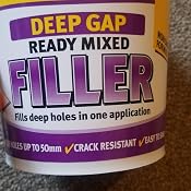 Everbuild Deep Gap Ready Mixed Filler, 1 L: Amazon.co.uk: DIY & Tools