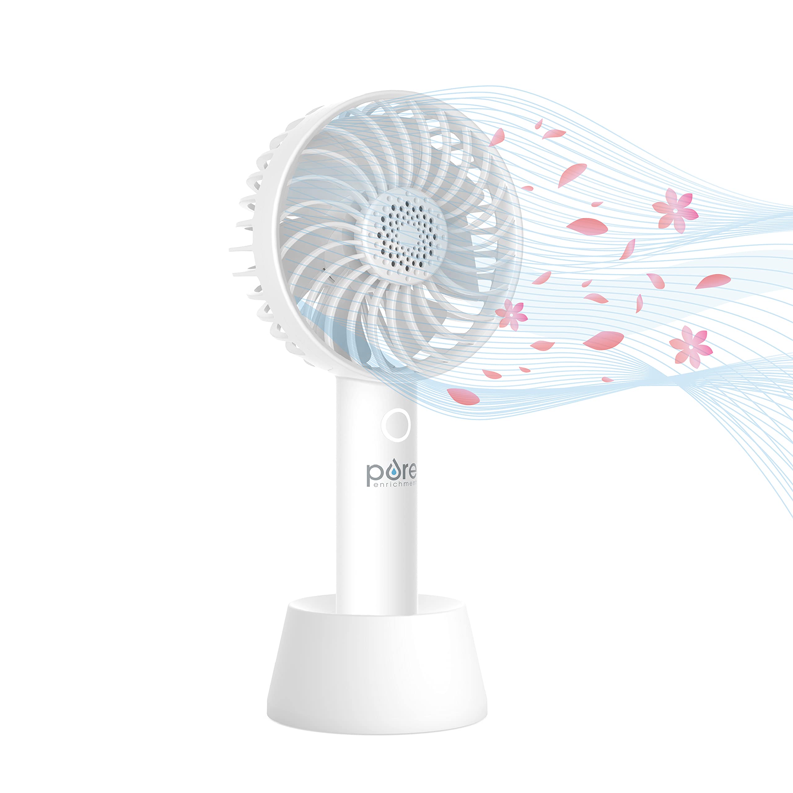 Mua PureBreeze™ Personal Handheld Fan with Base - 3 Fan Speeds, Built ...