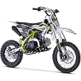 Amazon.com: MotoTec X2 110cc 4-Stroke Gas Dirt Bike Green, 61x28x40 ...