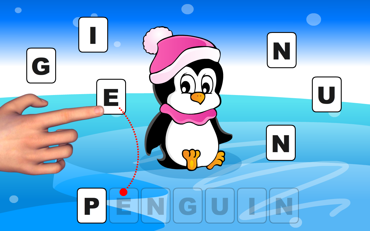 Preschool and Kindergarten Reading, Tracing & Spelling School Adventure ...