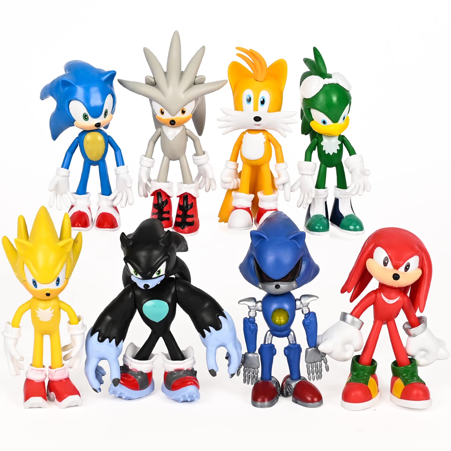 Mua GUANKE Sonic The Hedgehog Action Figures - 4.8-5-inch-Tall- Sonic ...