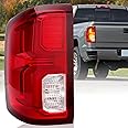 Amazon.com: KAPAMZ Tail Light Assembly Compatible with Chevy Silverado ...