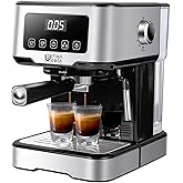 FOHERE Espresso Machine, 3.5 Bar 4 Cup Steam Espresso Machine, Espresso ...