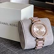Michael Kors Women's Chronograph Quartz Watch with STAINLESS STEEL ...