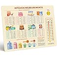 Amazon.com: Kitchen Conversion Chart Magnet Horizontal for Easier ...