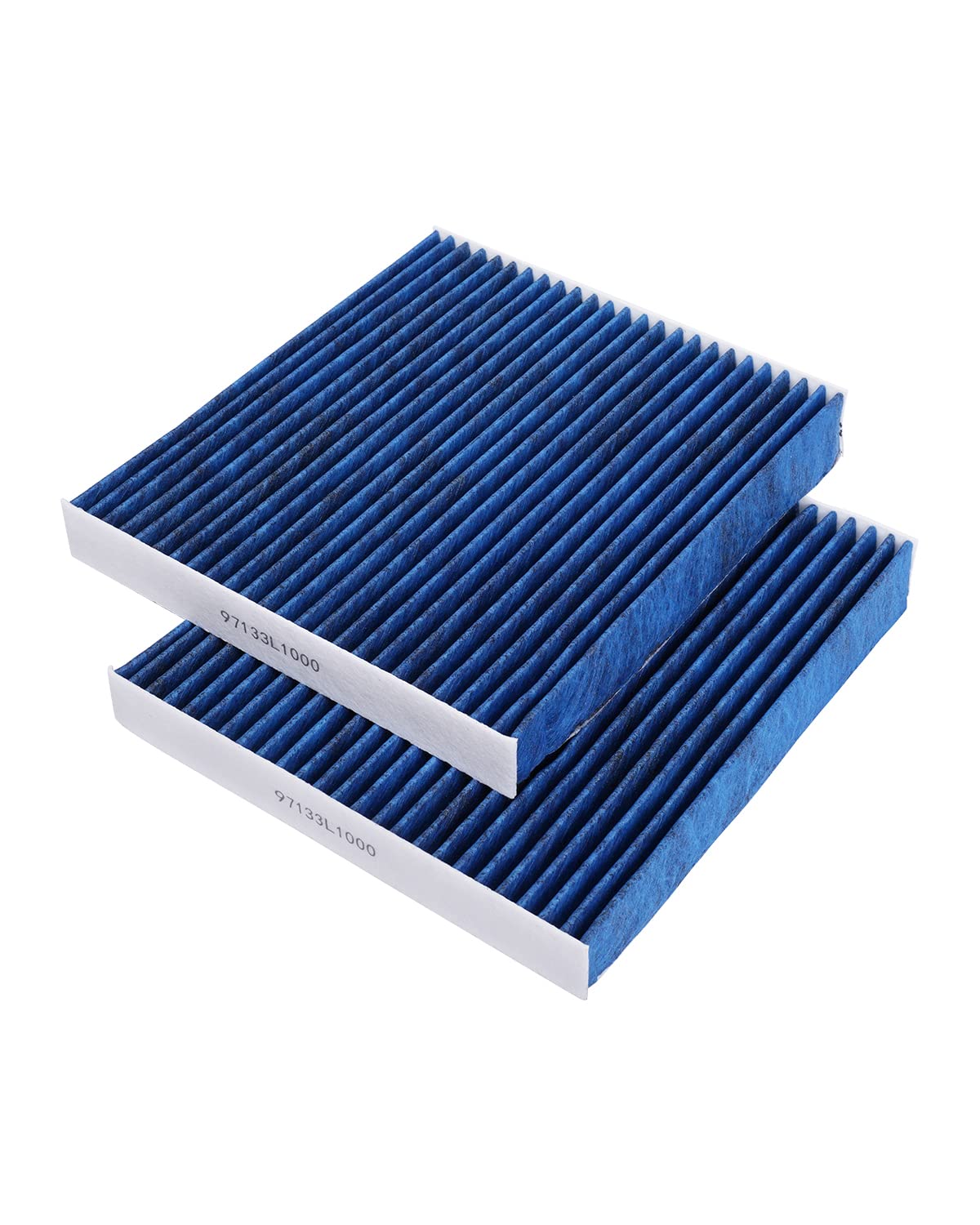 Forccord 2-Pack Cabin Air Filter Fits for Elantra(17-20), Accent(18-22 ...