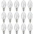 OuuKoo Night Light Bulbs 4 Watt - Small Light Bulb - E12 Candelabra ...