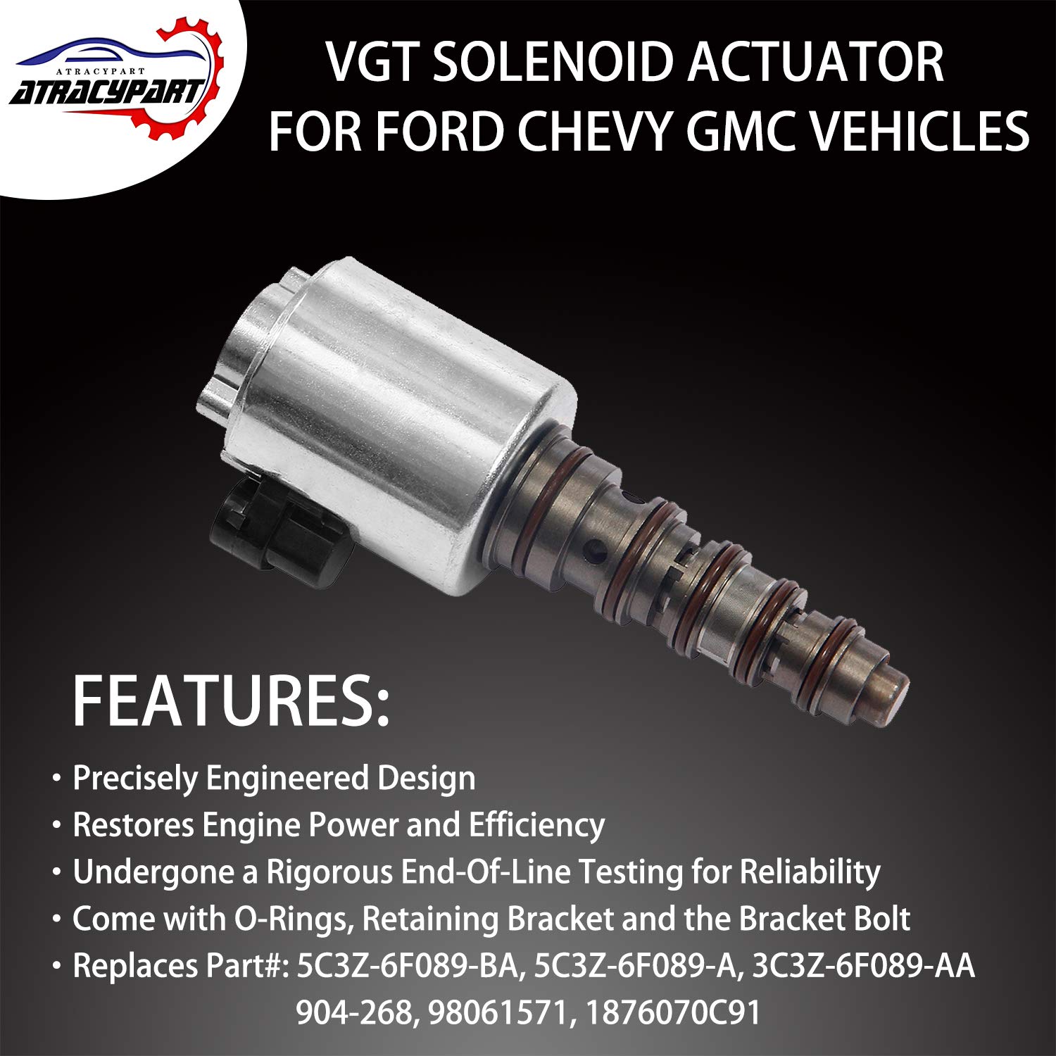 Turbo Wastegate Controller VGT Solenoid Actuator Valve | For 2003-2010 ...