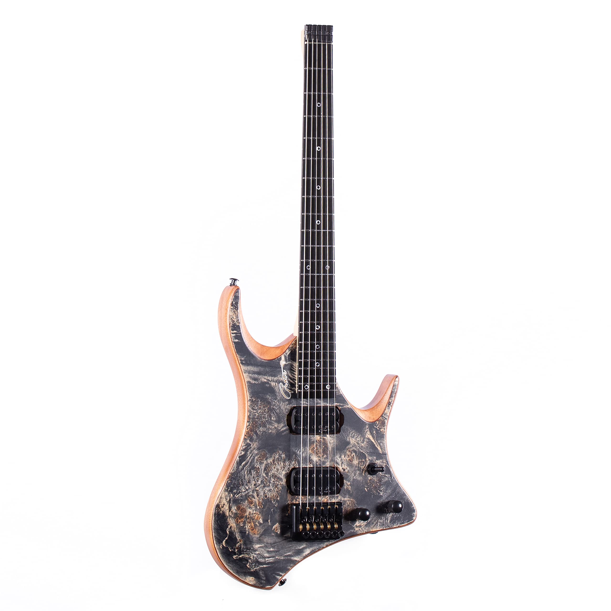 Mua Grote Headless 6 String Electric Guitar Mahogany Body with Gig Bag ...