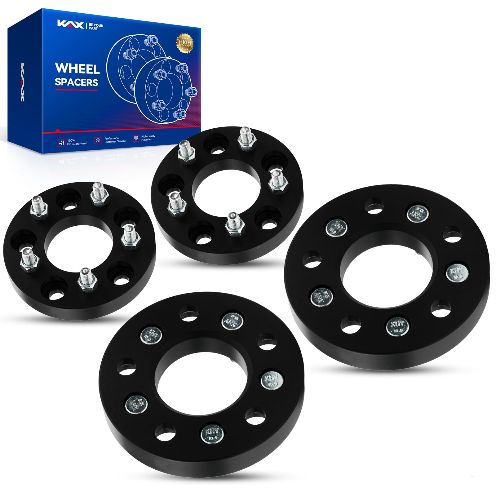 KAX 5x4.75 to 5x4.5 Wheel Adapters,Forged 1 inch Lug Centric Wheel ...