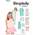 Amazon.com: Simplicity Sewing Pattern 9505 Misses Sleepwear, BB (L-XL) : Arts, Crafts & Sewing
