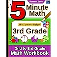 Amazon.com: 5 Minute Math: The Summer Before 3rd Grade: 2nd to 3rd ...