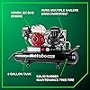 Metabo HPT Gas Powered Wheeled Air Compressor, 8 Gallon, 116 to 145 PSI, Professional Grade ...