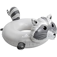 FLOAT-EH Party Moose Island Float for Adults - Inflatable Island Lake Float - Floaties Designed ...