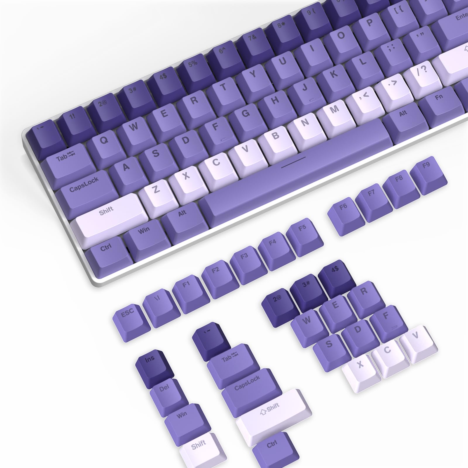 Mua 112 Key Custom ABS Keycap Set Double Shot OEM Profile for 61/68/87 ...