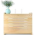 Amazon.com: BEARUT Wooden Router Shelf Wall Mount WiFi Router Storage ...