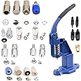 Amazon.com: Hand Press Machine Set with Essential Dies for Snap Buttons ...
