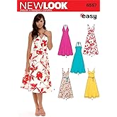 New Look Sewing Pattern 6598 Misses' Tops, Size A (8-10-12-14-16-18 ...