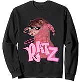 Amazon.com: Ratz Funny Gangster Mouse Pink Rat Memes Muscle Ratz T ...