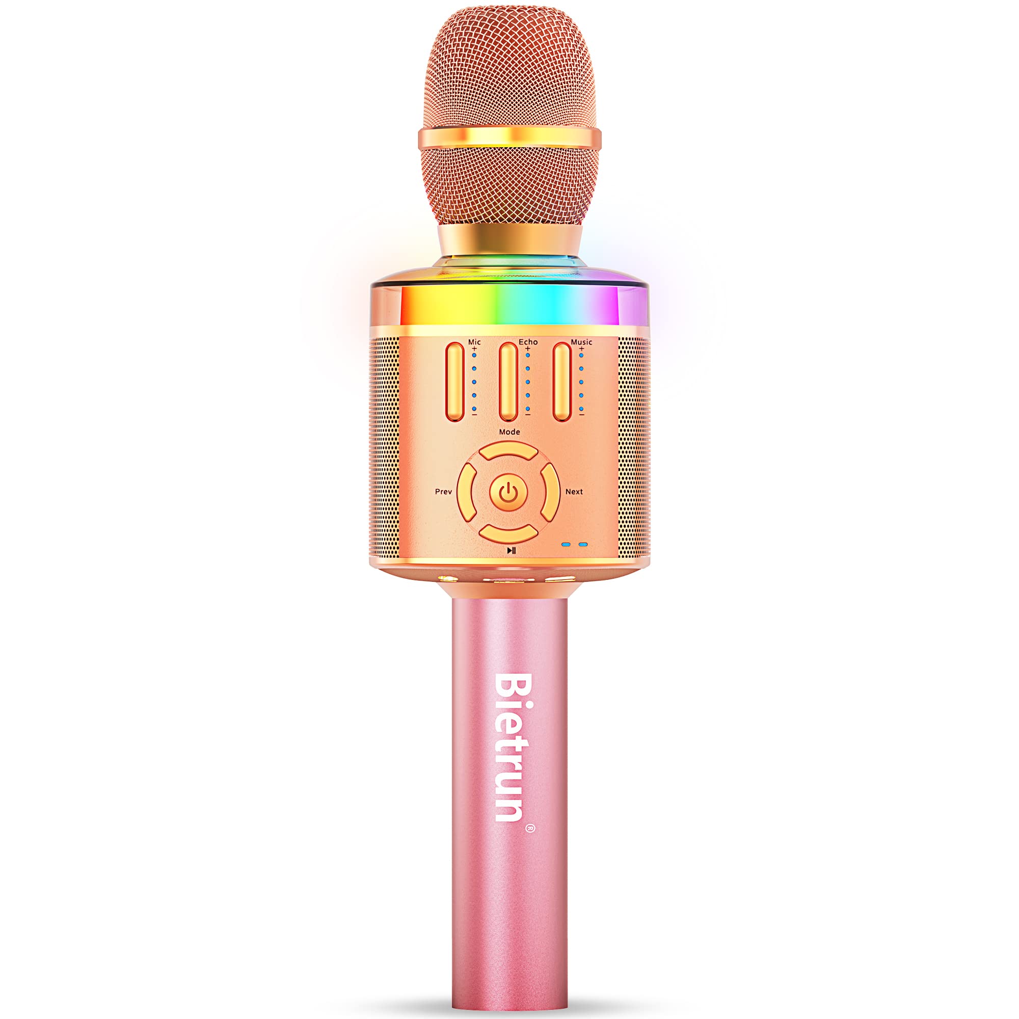 Mua Bietrun Karaoke Microphone for Singing with 4 Magic Sounds ...
