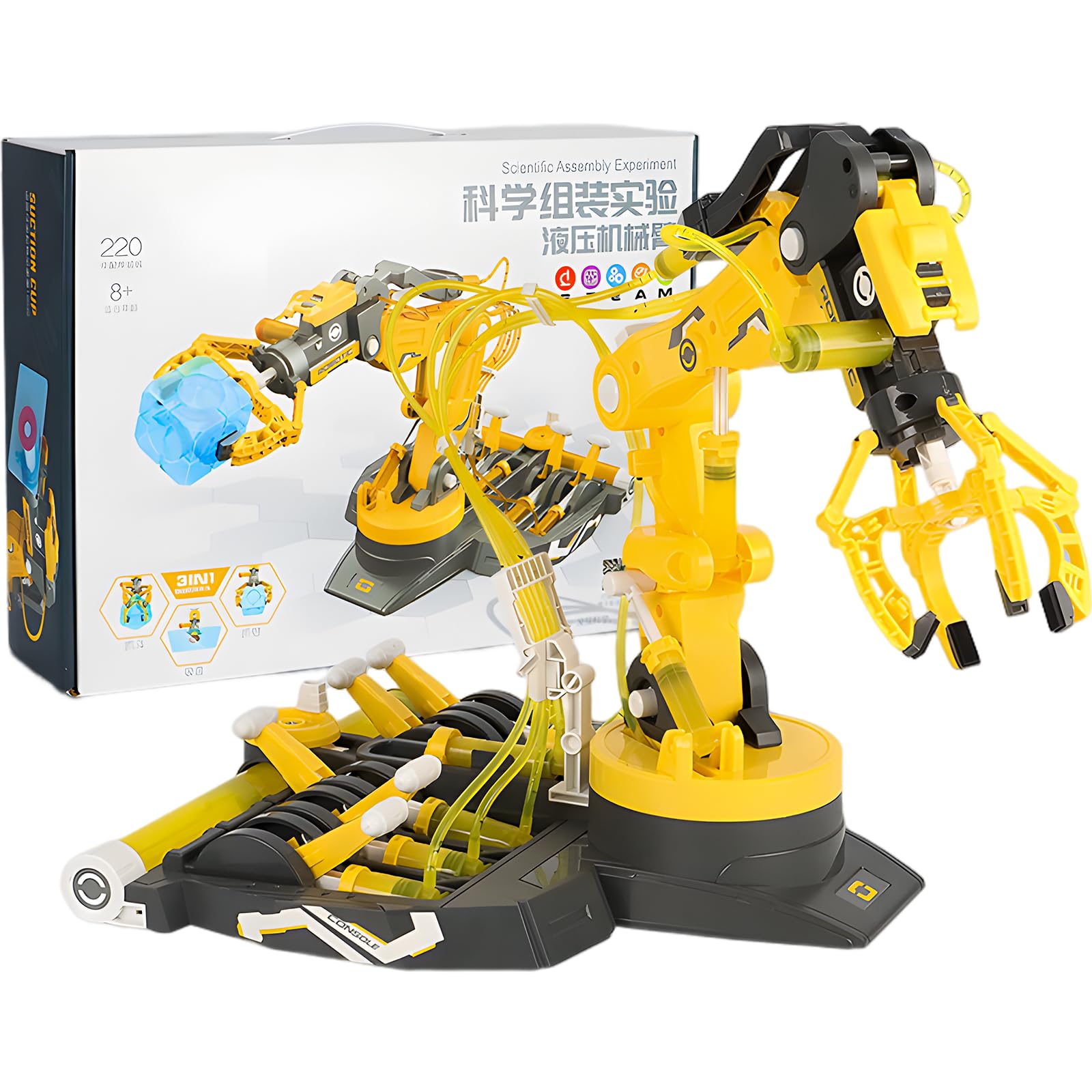 Mua Stem Toys, Hydrobot Arm Kit, Robotic Arm, Engineering Kit, Robot ...