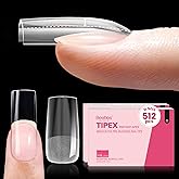 Amazon.com: Gellen Tipex Nail Tips, 320pcs 16size Pre-builder & Pre ...