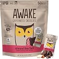 Amazon.com : AWAKE - Caffeinated Chocolate Bites - Almond Sea Salt Dark ...
