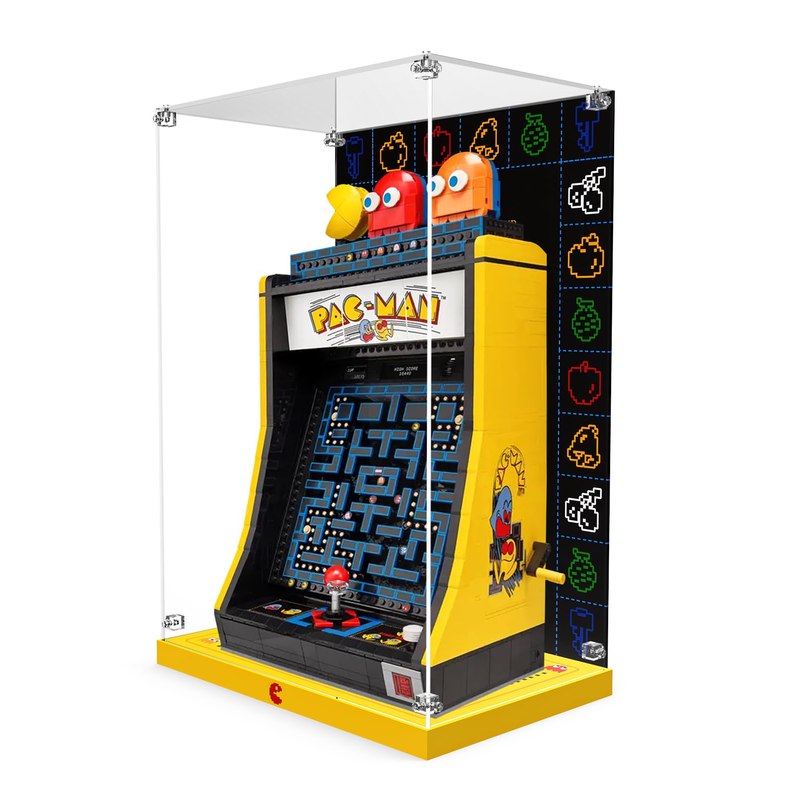 Acrylic Display Case for Lego Pac-Man Arcade Machine Building Toy Set ...