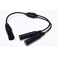 Amazon.com: Wirenest GA Twin Plug to Airbus XLR Headset Adapter : Electronics
