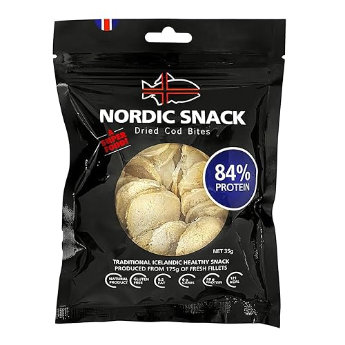 Nordic Catch Freeze Dried Cod Bites Seafood Snacks - Chips made from ...