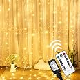 Amazon.com: Twinkle Star 6.6x9.8ft 300 LED Curtain Lights, Fairy String ...