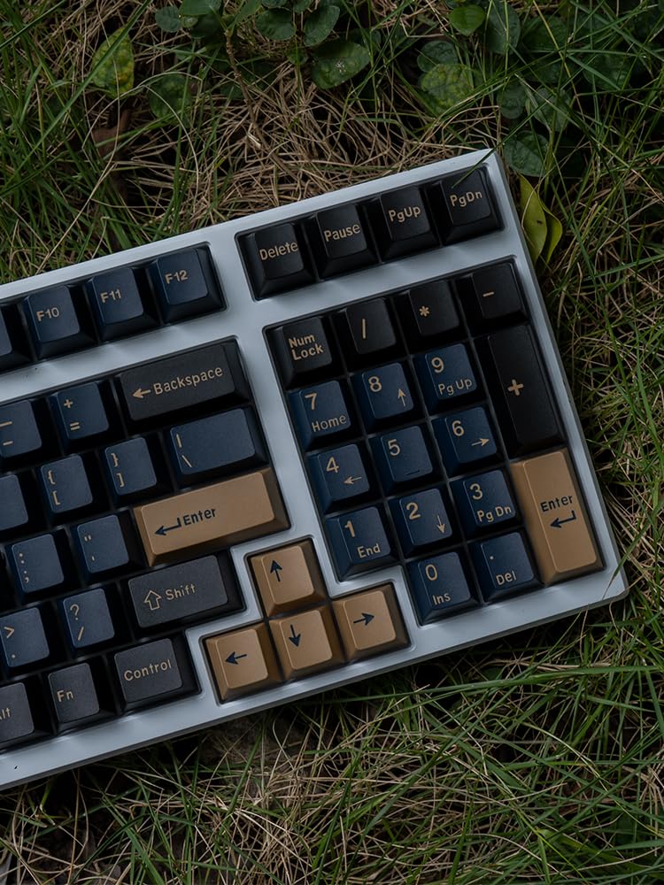 Mua Blue Samurai Keycaps Set 173 Keys Doubleshot Cherry Profile Custom ...