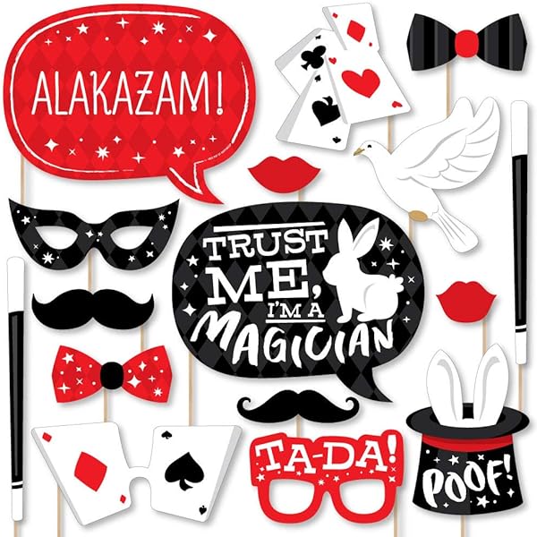 Magic Hat Themed Table Decorations Amazon.com: Big Dot Of Happiness
