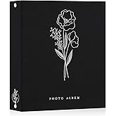 Amazon.com: Lanpn Photo Album Scrapbook 8x11 8.5x11, Linen Hard Cover ...