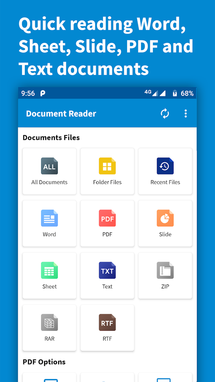 Document Reader - Word, Excel, PPT & PDF Viewer:Amazon.it:Appstore for Android