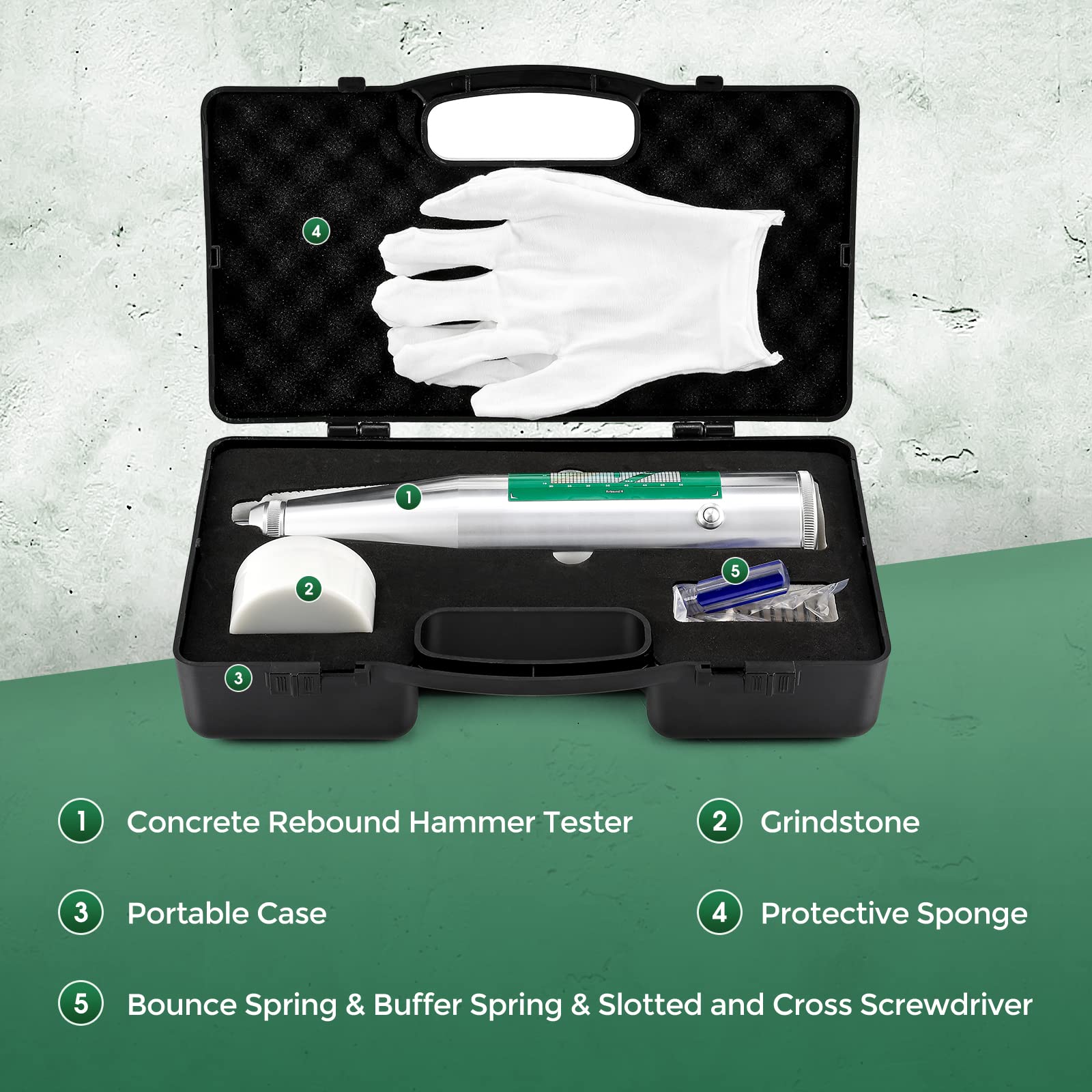 Mua Antstone Concrete Rebound Hammer Tester Schmidt Hammer Mechanical ...