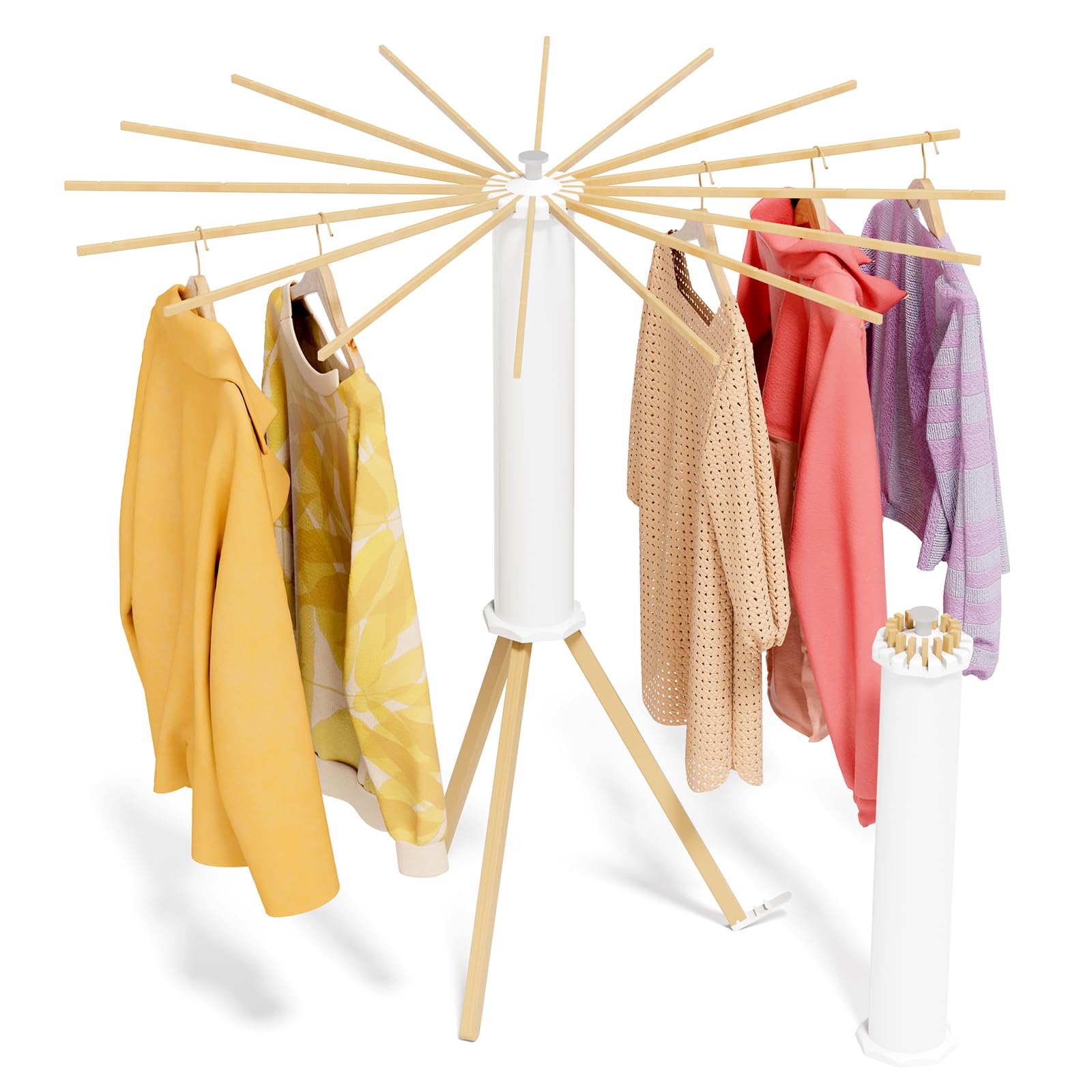 Mua ZMBESUP Tripod Clothes Drying Rack, Portable Folding Drying Rack ...